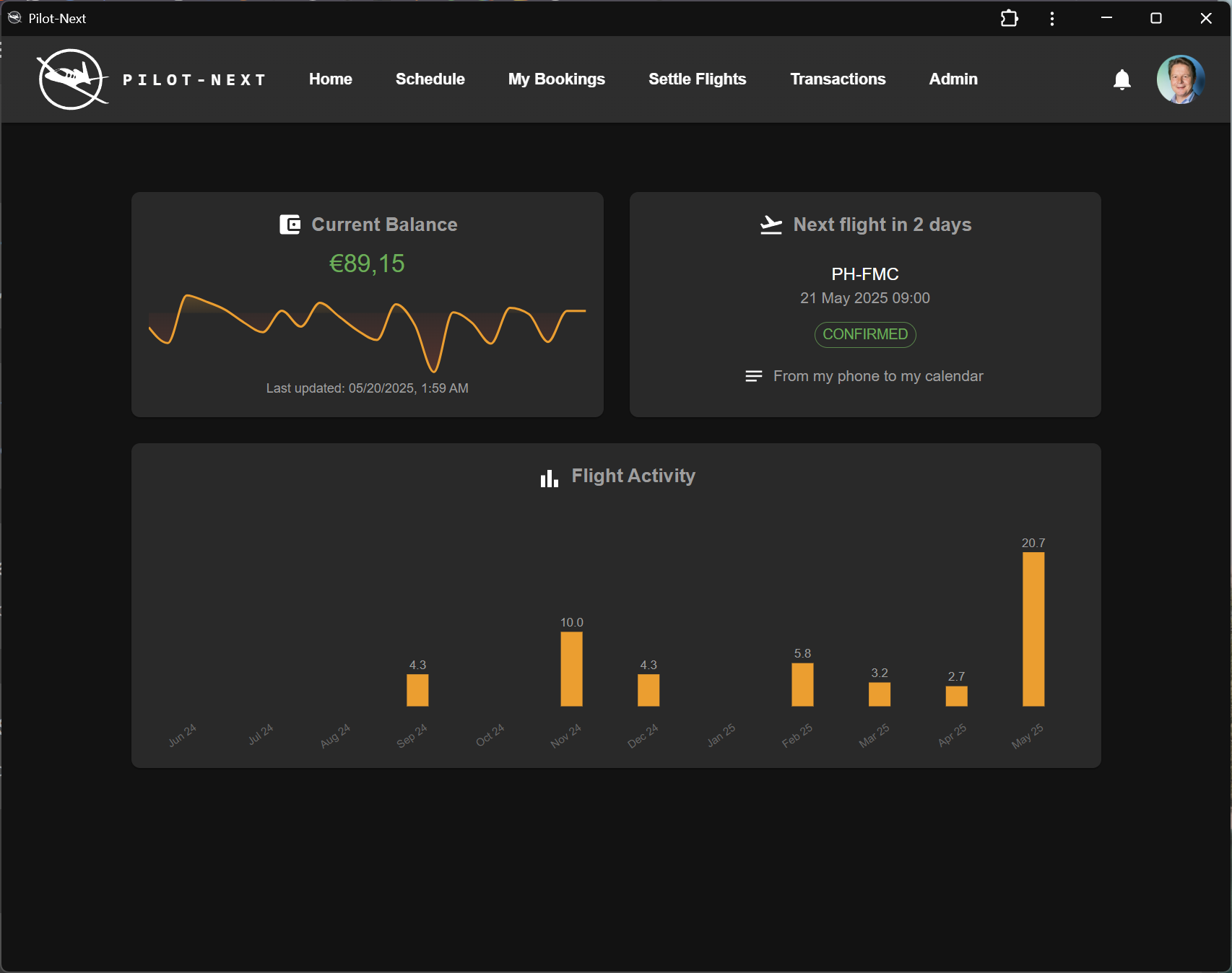 Pilot-Next | Aircraft Co-ownership & Flying Club Management App
